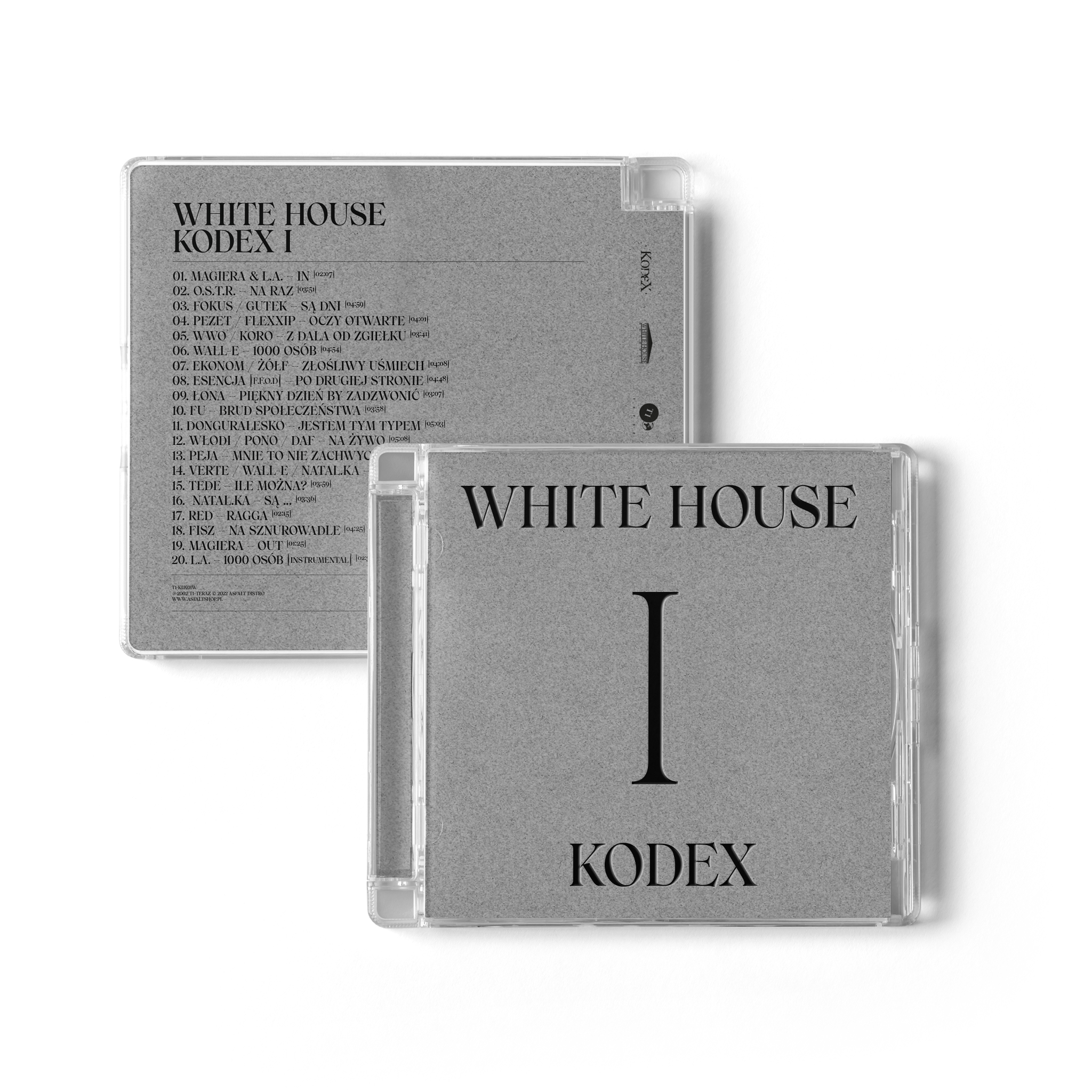 White House - Kodex (20th Anniversary Limited & Remastered Edition) CD + 2LP + MC - kup w Def ...
