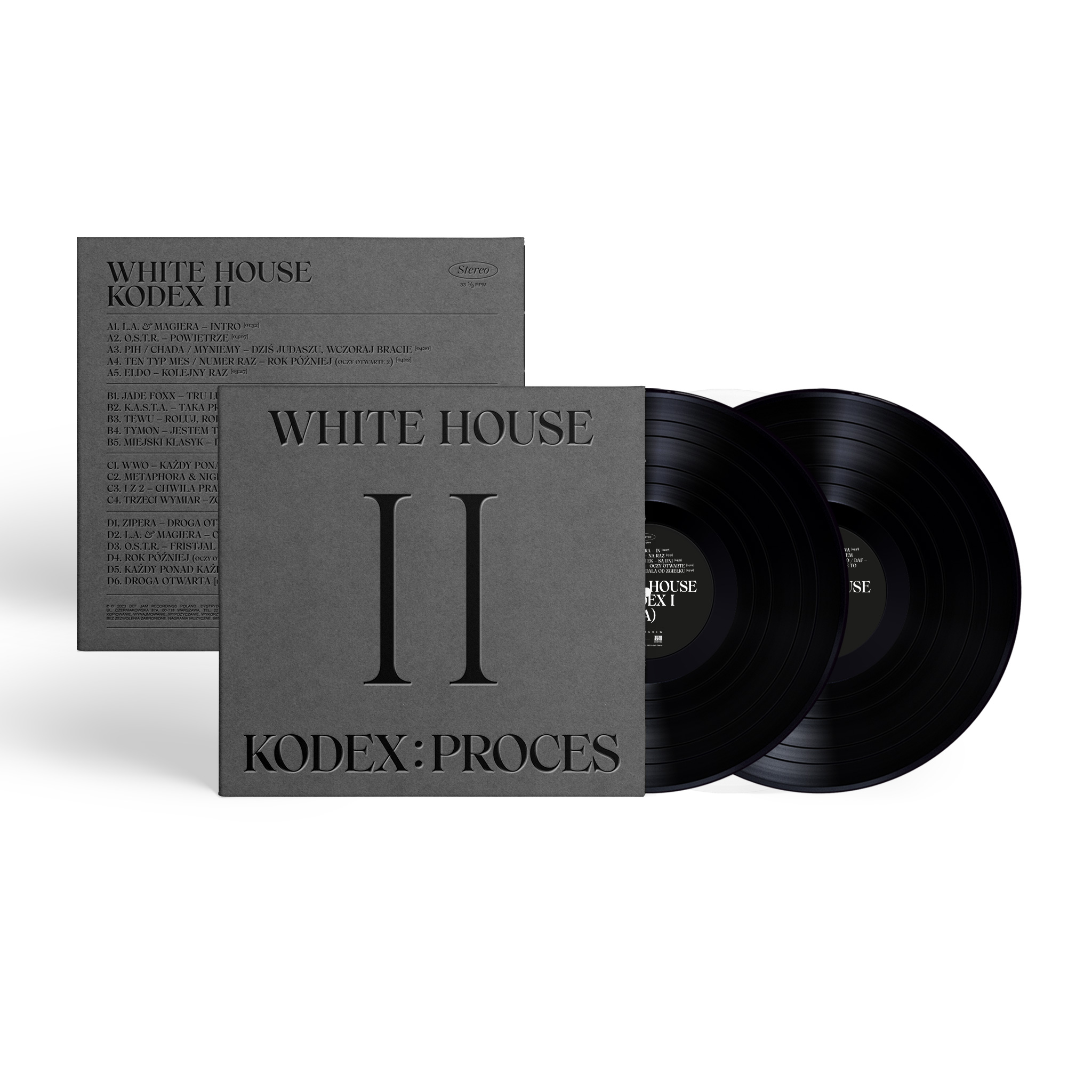 White House: Kodex Ii: Proces (20Th Anniversary Limited & Remastered Edition) 2LP