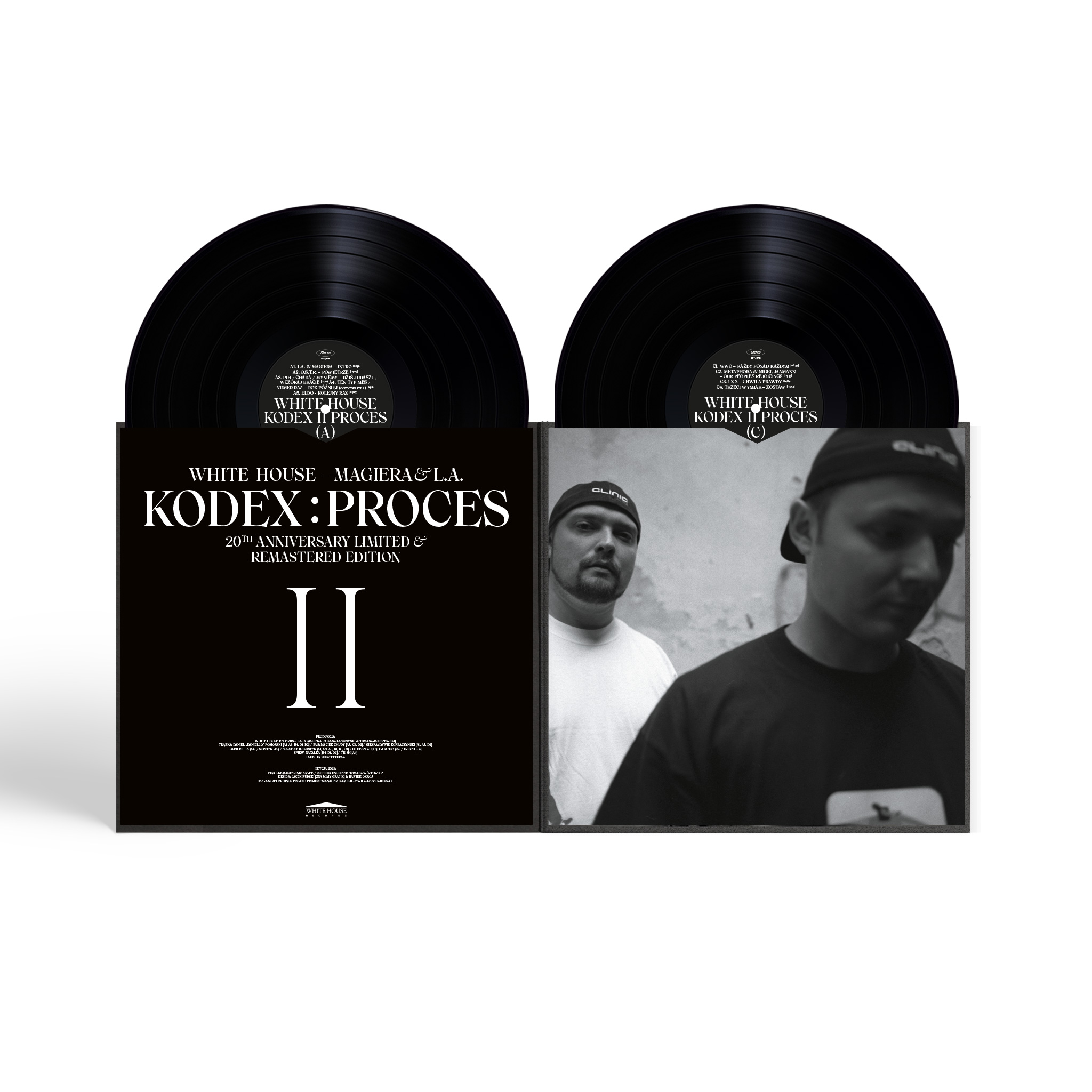 White House: Kodex Ii: Proces (20Th Anniversary Limited & Remastered Edition) 2LP